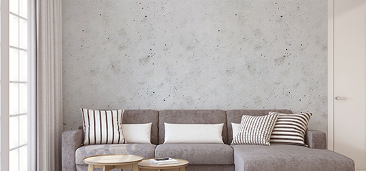 Beton behang - 6 ontwerpen die een natuurlijke indruk maken - Redro ...